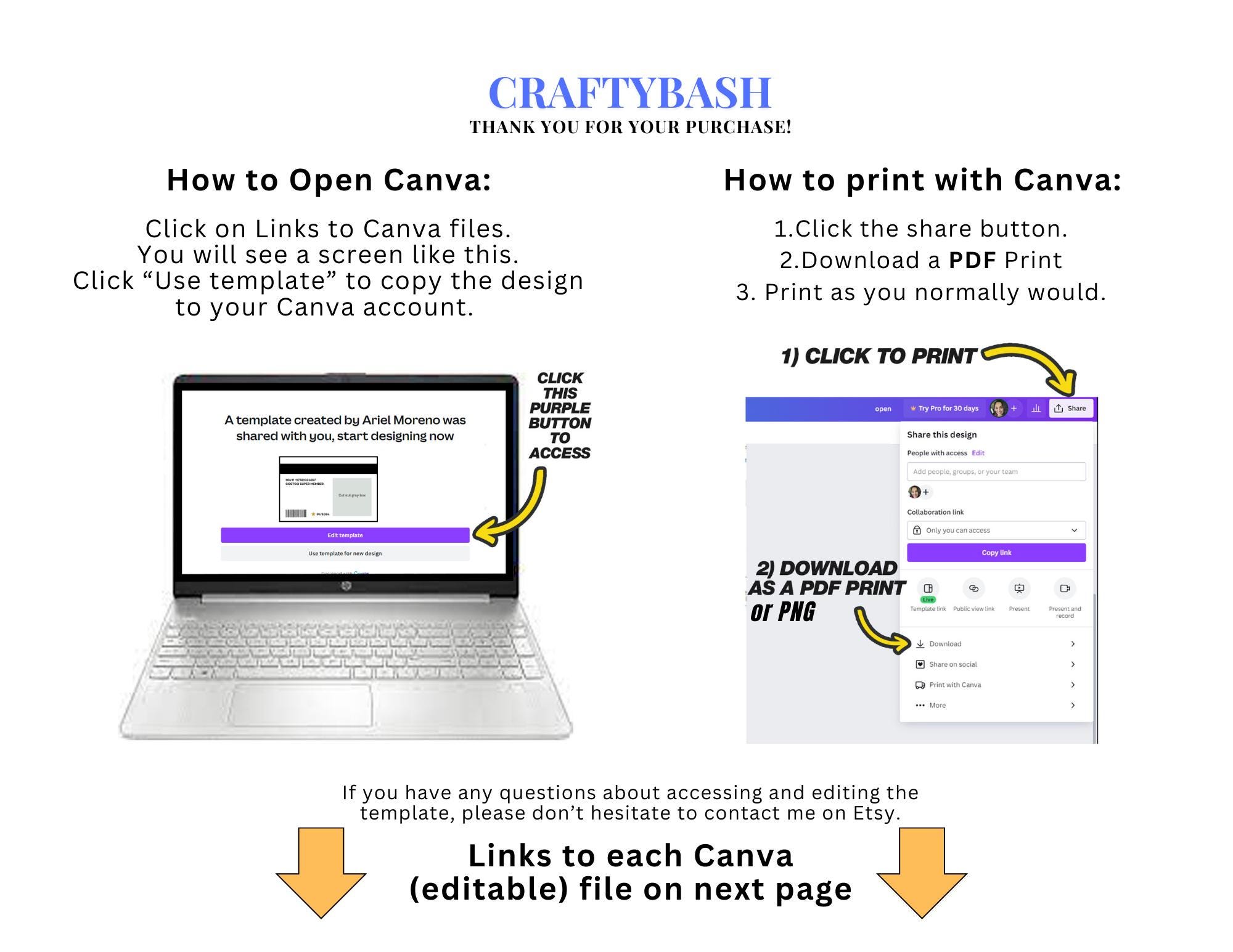 Customizable Costco Name Badge- Printable Template - Etsy