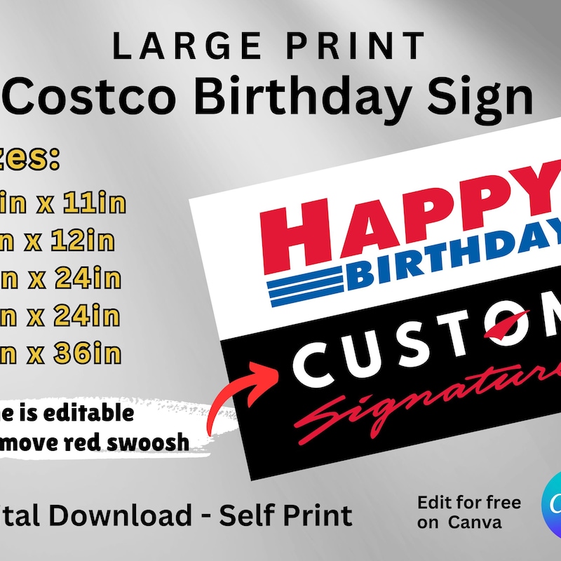Costco Theme Decorations - Etsy