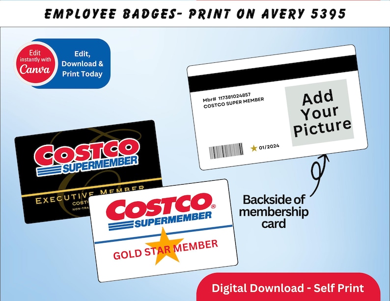 Costco Party Bundle-invitations, Price & Welcome Signs, Membership ...