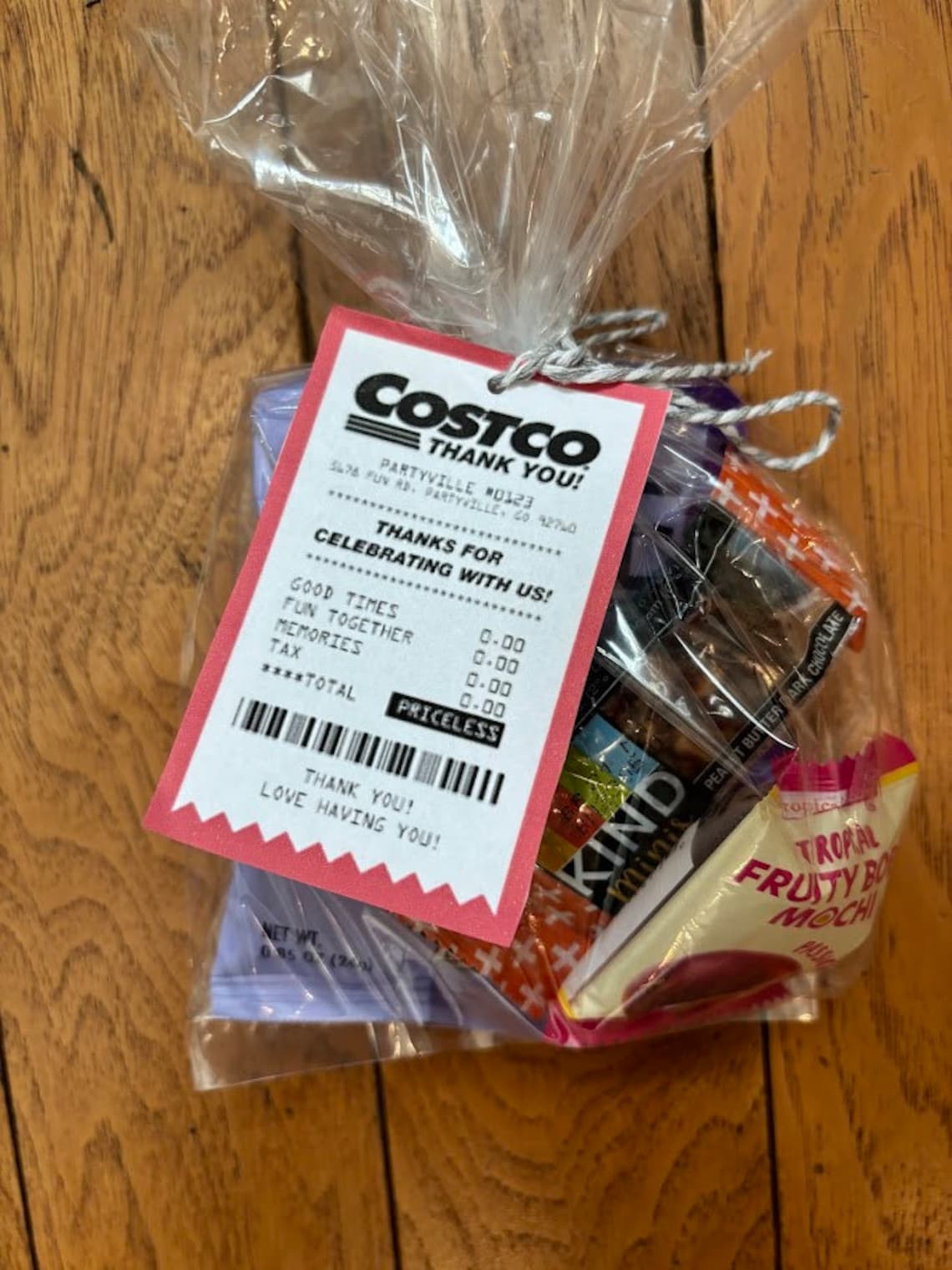 Printable Costco Party Favor Tags- Editable on Canva, Digital Download ...