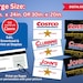 Costco Party Membership Card Template (editable) – Extra Large Photo ...