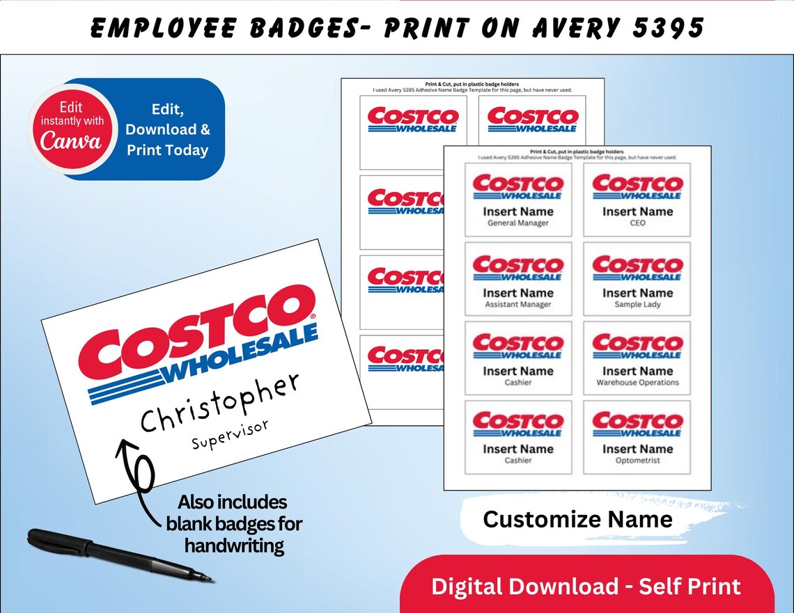 Costco Party Bundle-invitations, Price & Welcome Signs, Membership ...