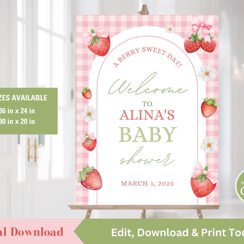 Girly Welcome Prints - Etsy