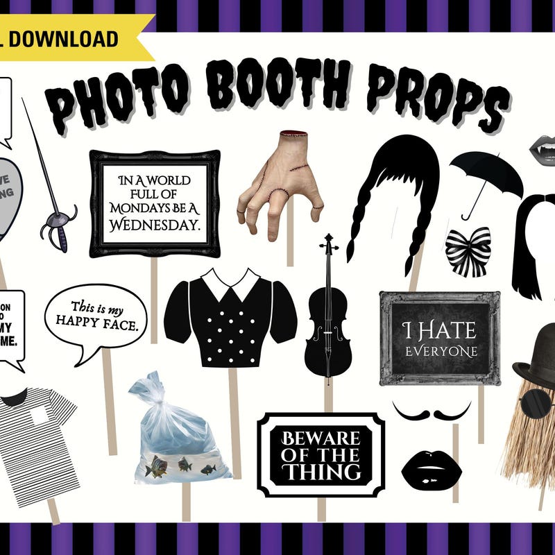 Addams Family Decor - Etsy