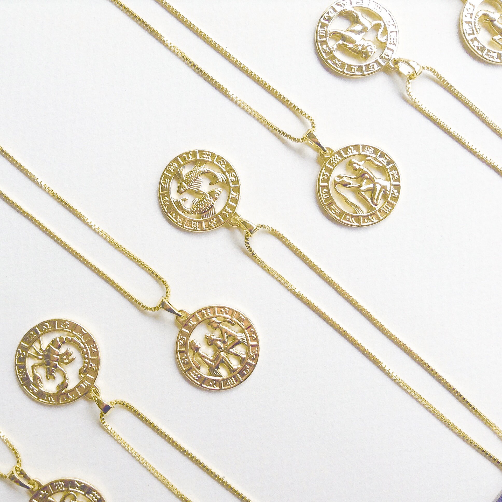 Gemini ZODIAC Pendant Necklace Zodiac Necklace Horoscope - Etsy