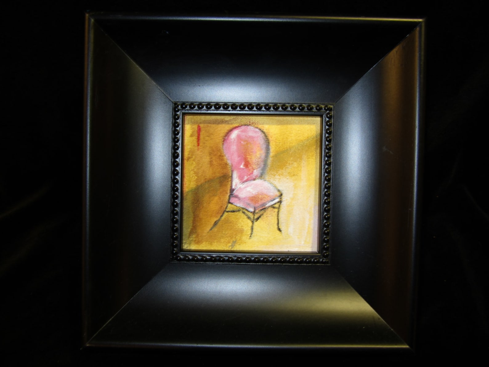 Little Chair - Small Acrylic Painting - Etsy