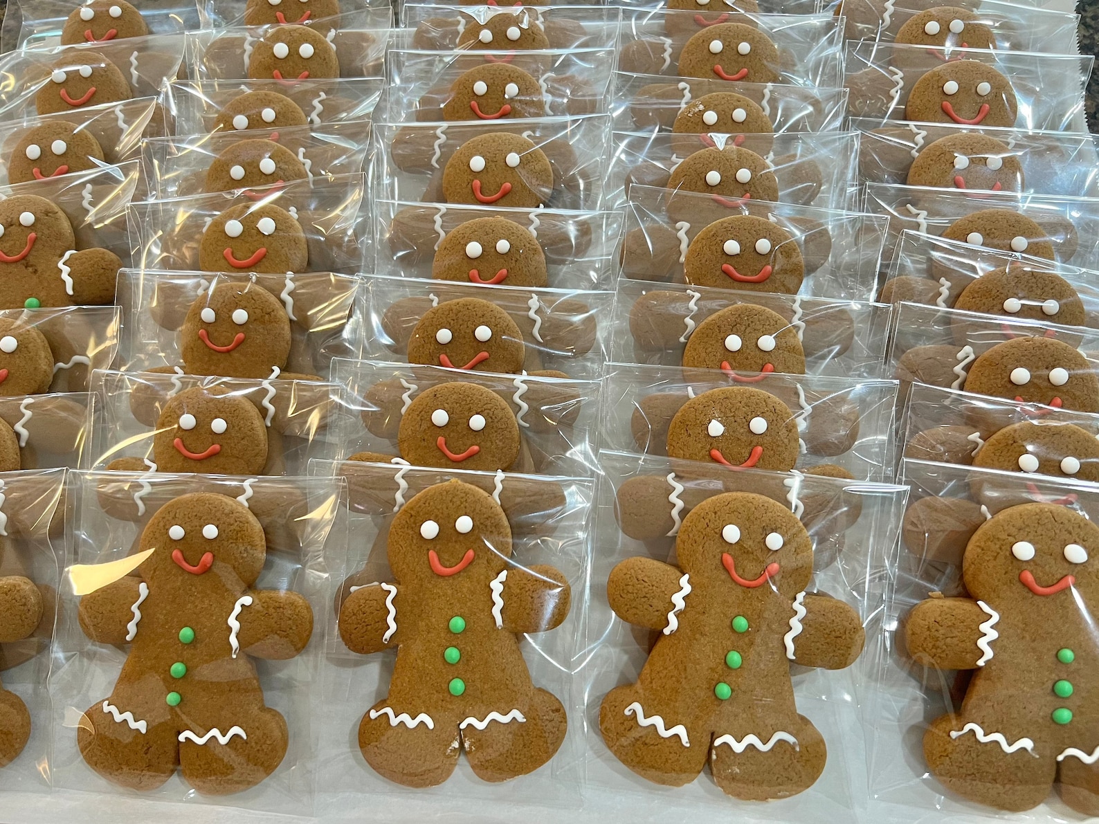 Gingerbread Man Cookies 12 Large Fresh & Handmade Cookies - Etsy