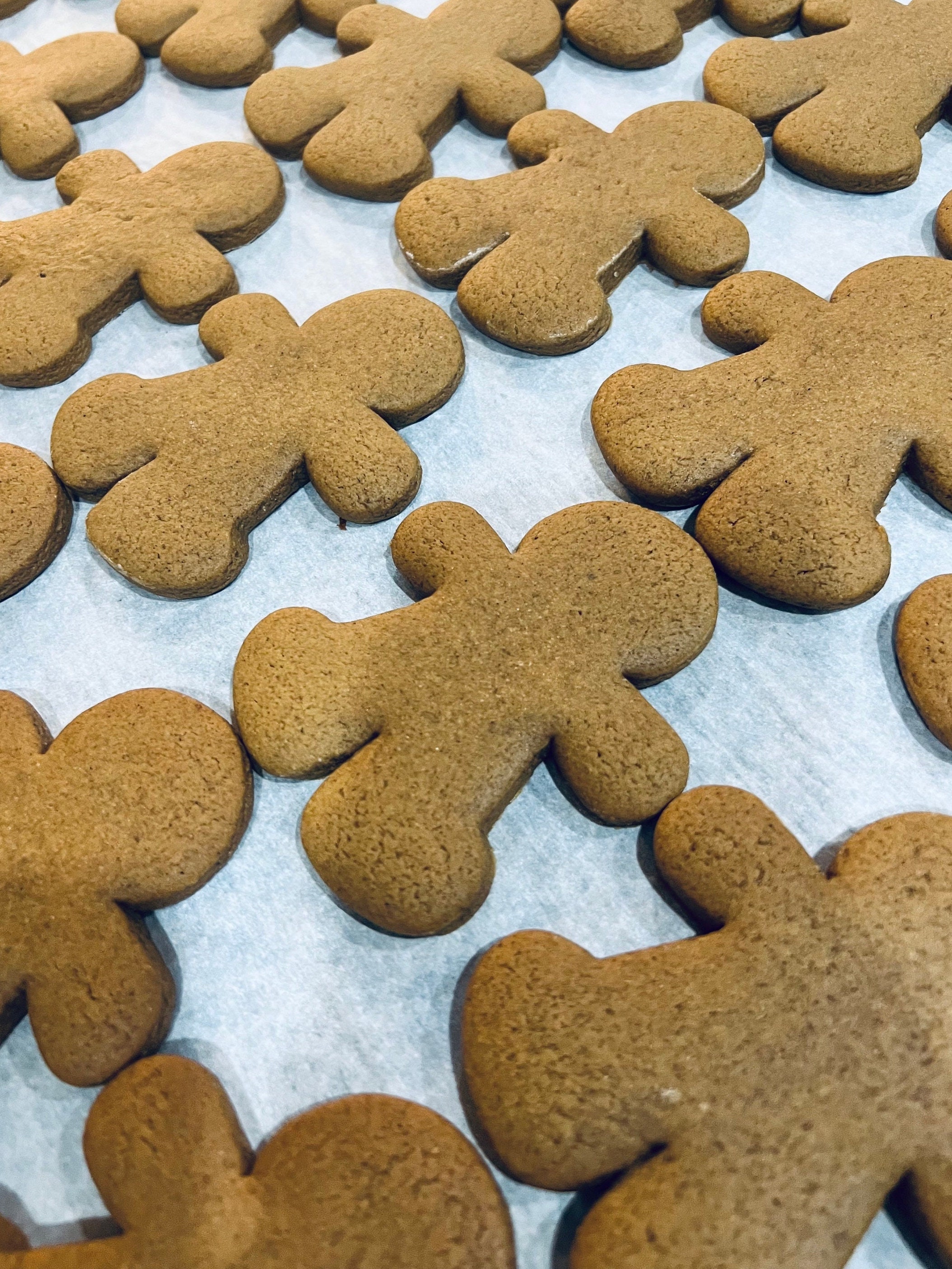Gingerbread Man Cookies - Undecorated -one Dozen - Etsy