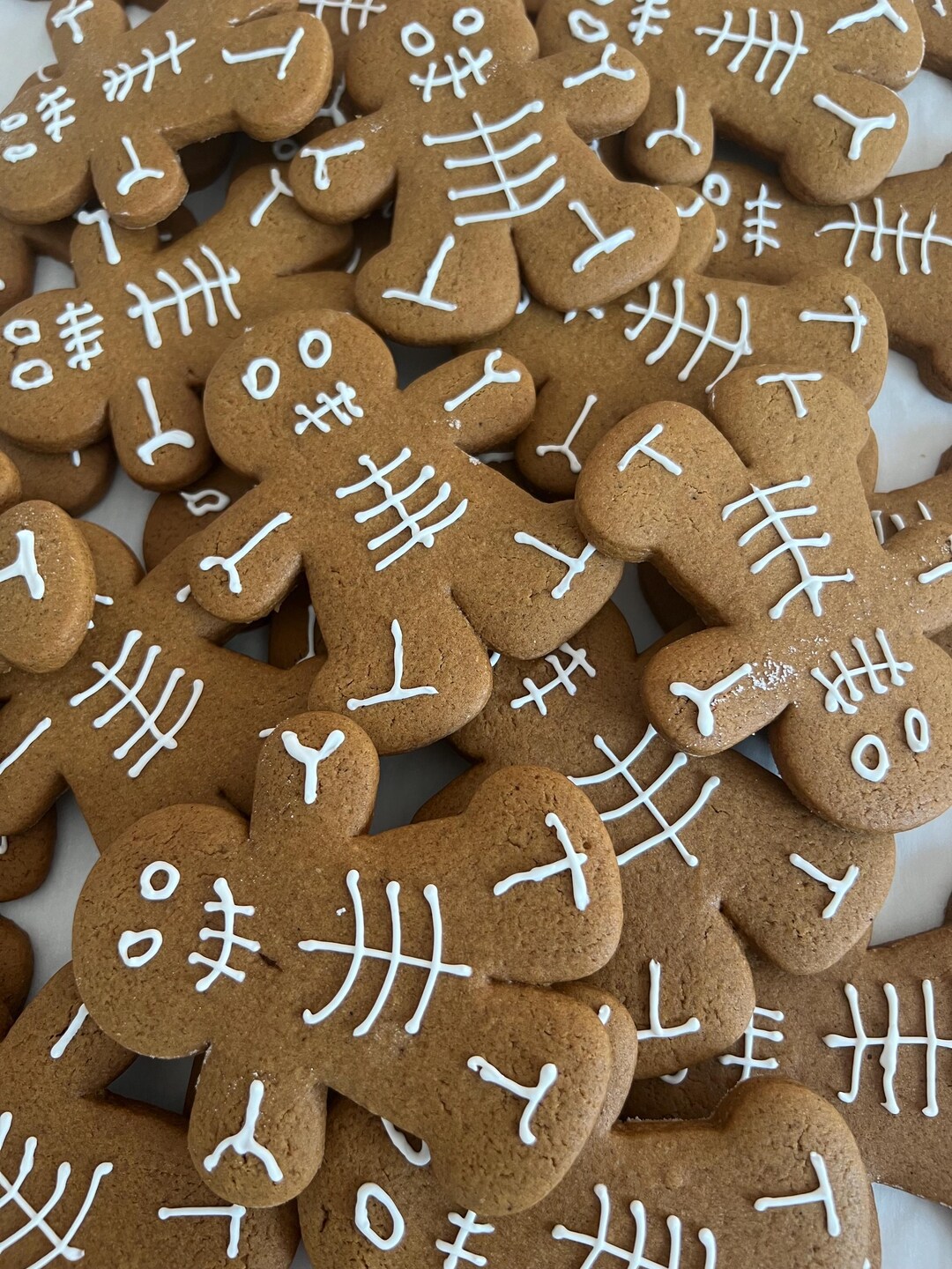 Halloween Cookies, Gingerbread Halloween Cookies , Skeleton Cookies - Etsy