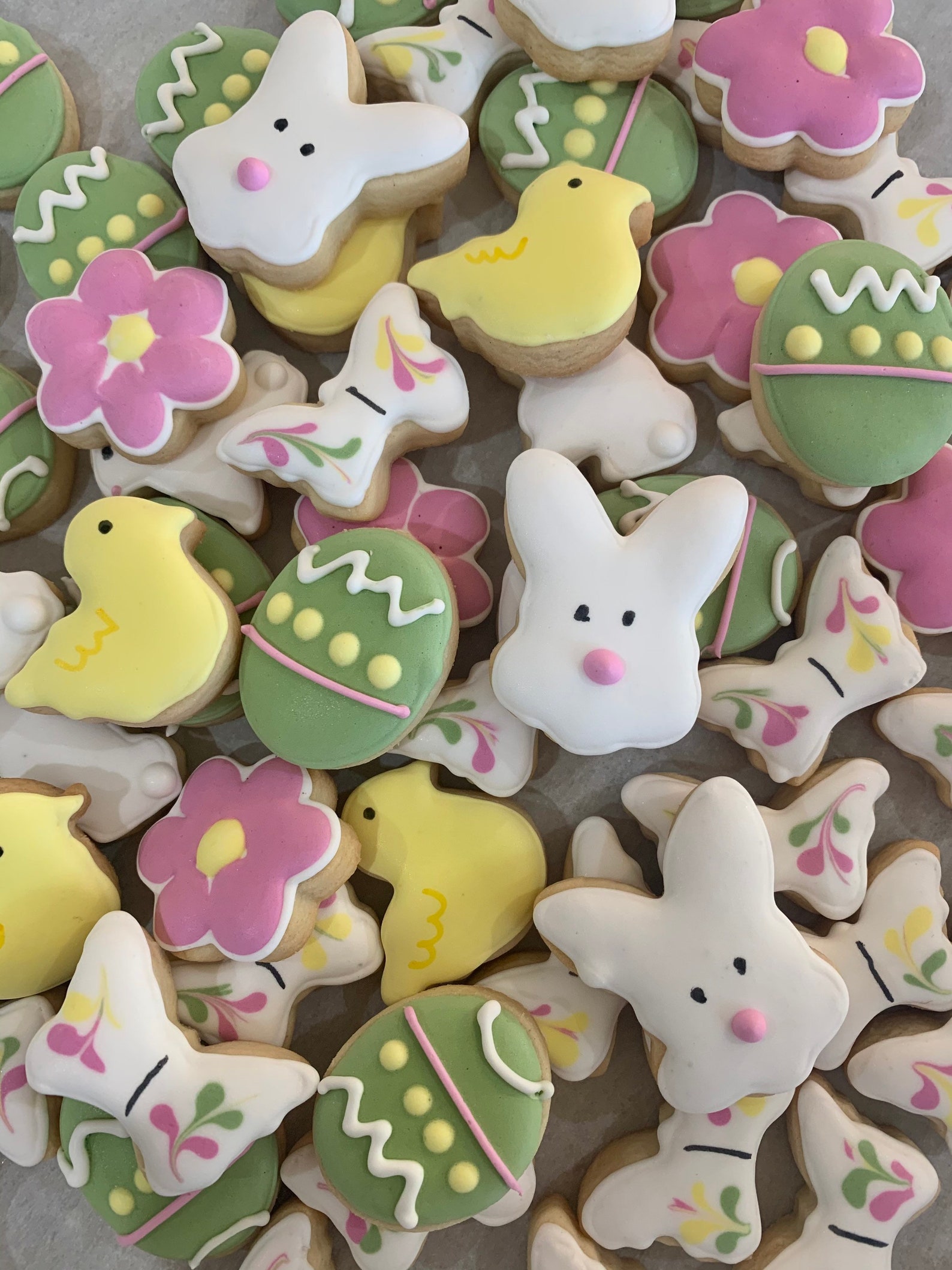 Easter Mini Sugar Cookie Set Easter Basket Gifts Kids - Etsy