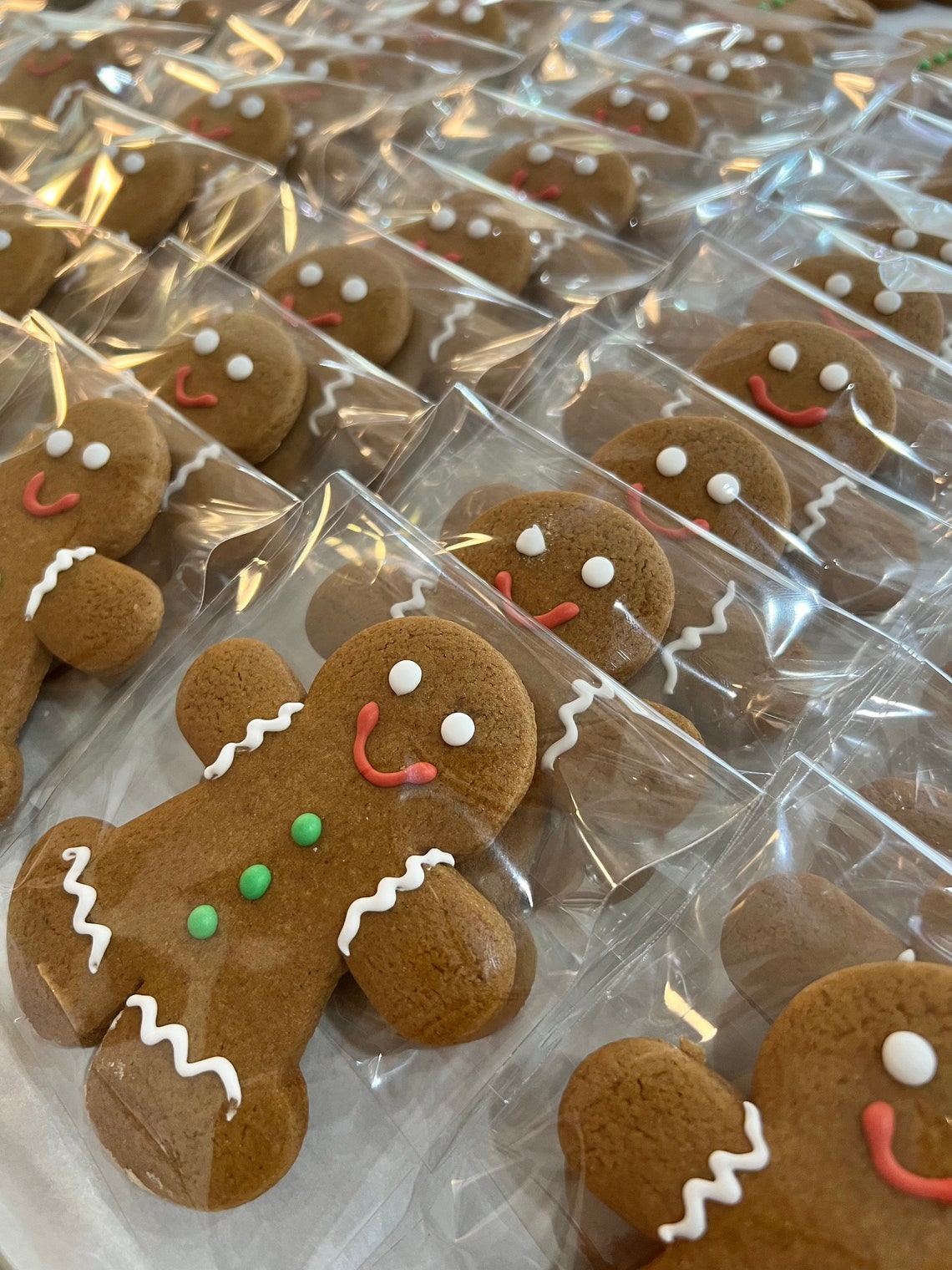 Gingerbread Man Cookies 12 Large Fresh & Handmade Cookies - Etsy