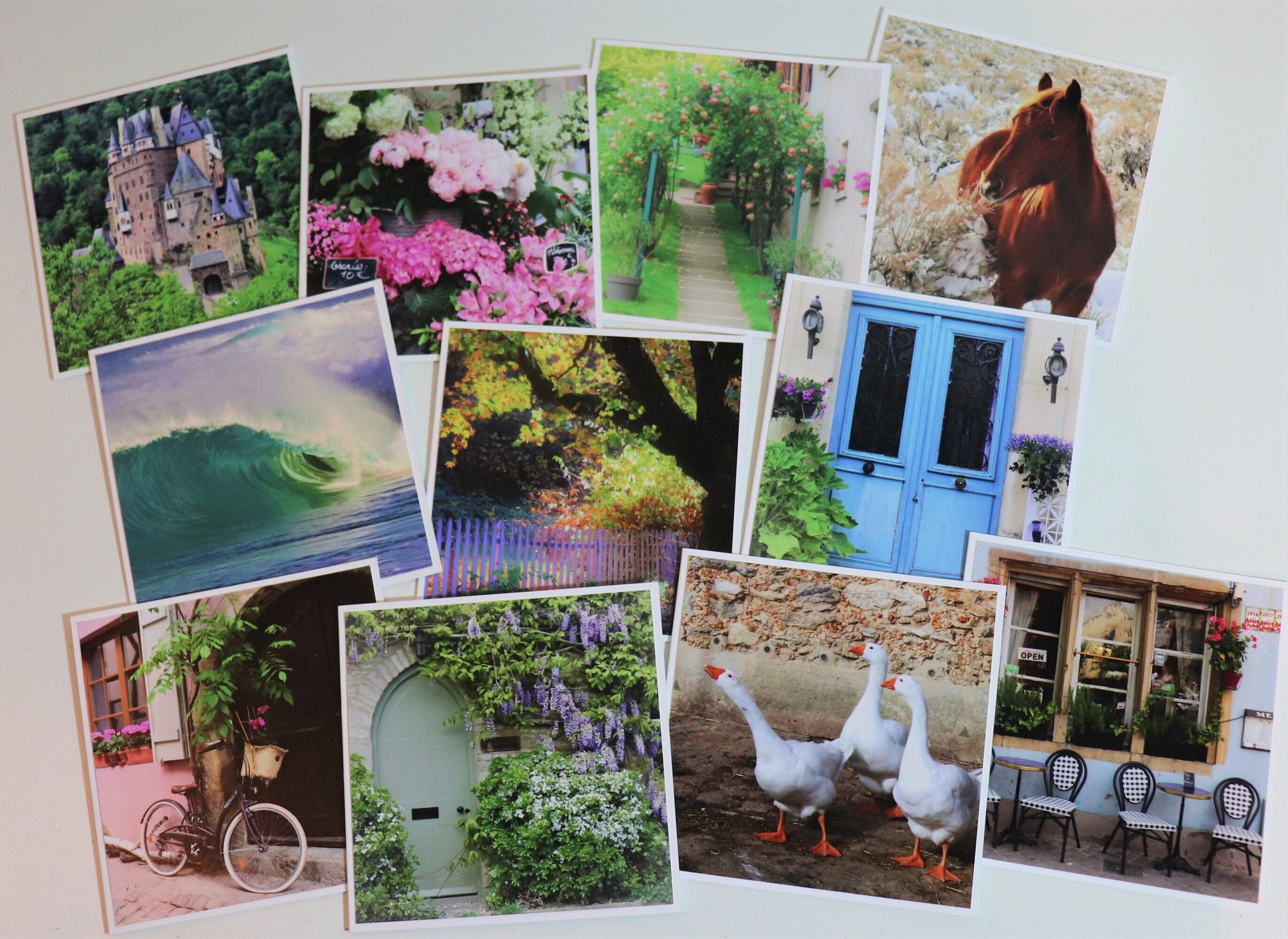 England Photo Note Card, Blank, Cotswolds, Cottage, Travel Photo ...