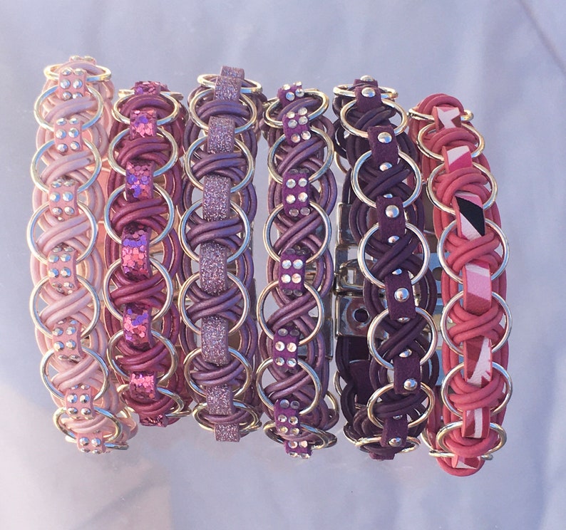 Matching Couple Bracelets, Leather Bracelets for Couple, His and Her ...