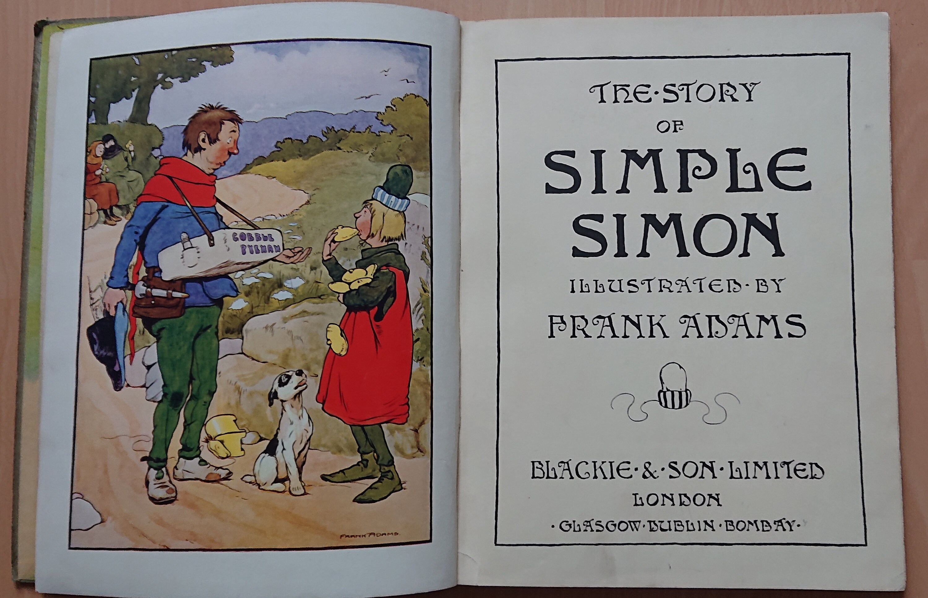 The Story of Simple Simon Frank Adams 1908 1st Edition | Etsy