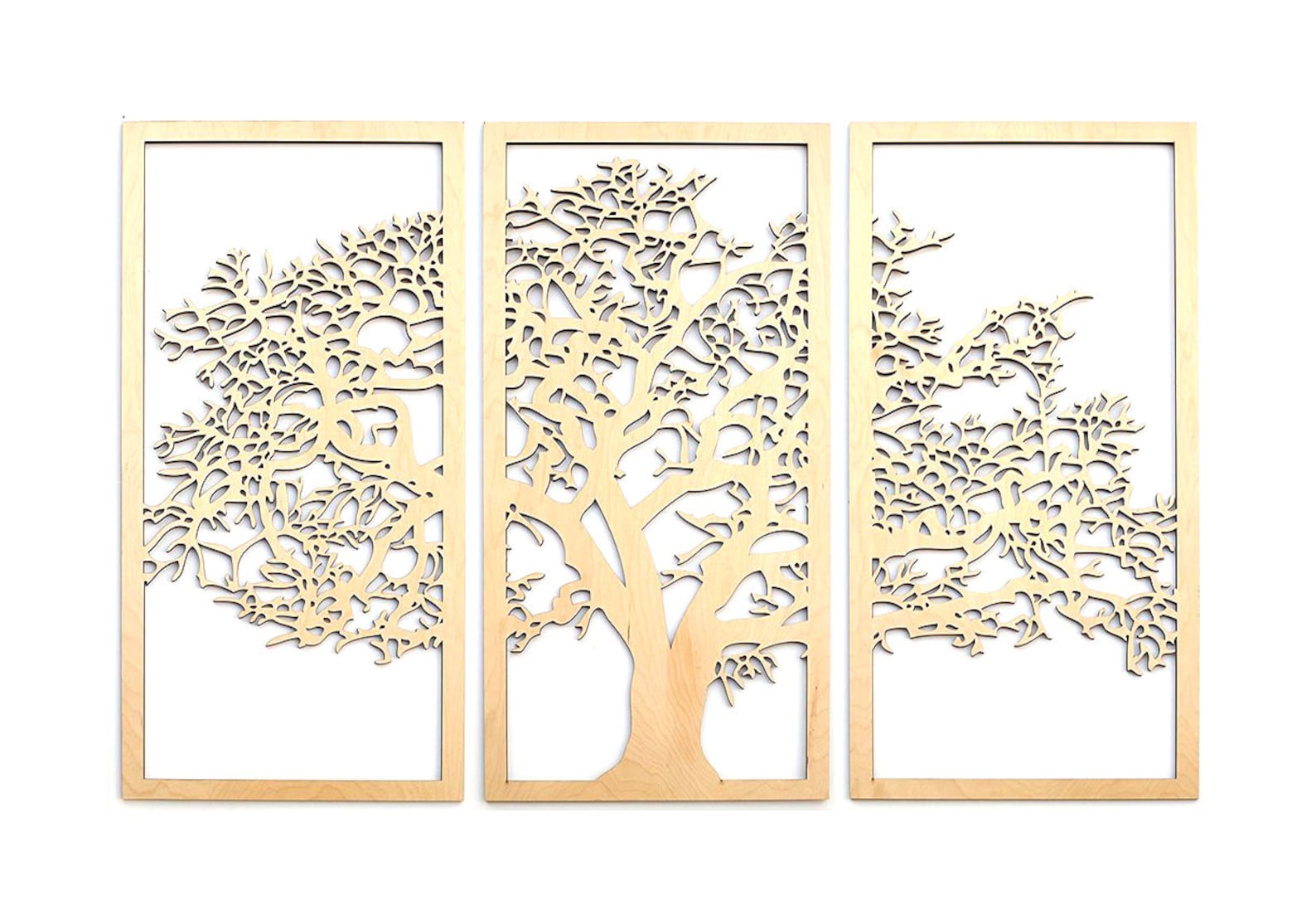 Árbol grande de vida pared arte modelo - archivos de dxf en pdf svg cdr ...