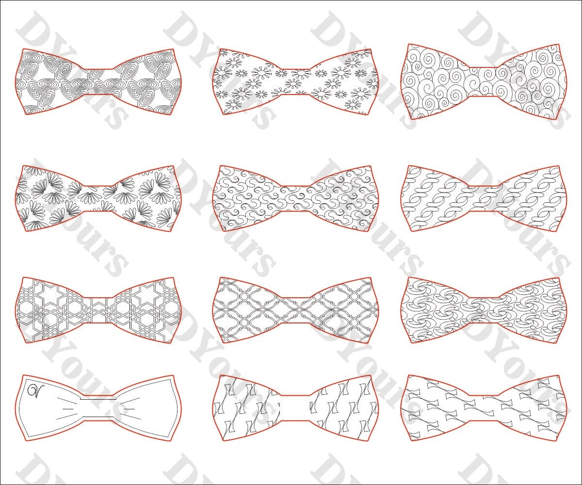 CDR vector plans cnc cut DXF Wooden bow Laser cut files SVG cnc pattern ...
