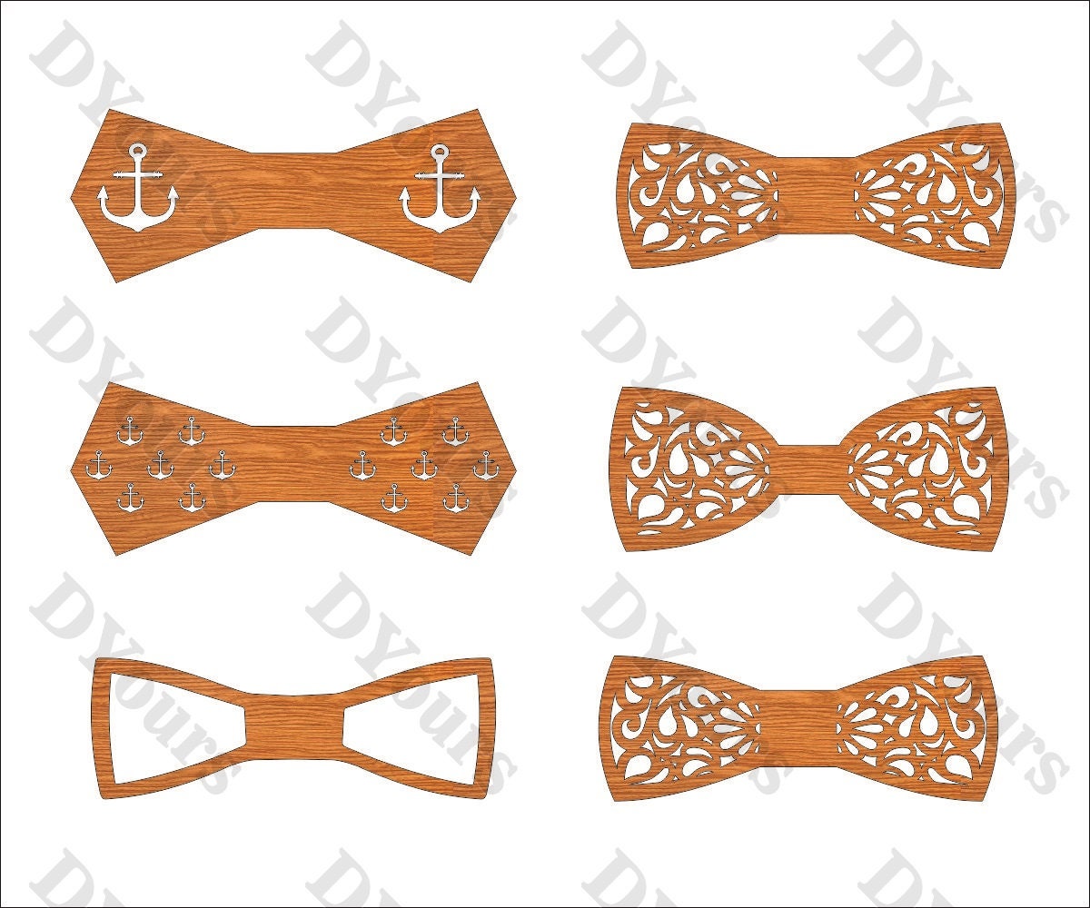 CDR vector plans cnc cut DXF Wooden bow Laser cut files SVG cnc pattern ...