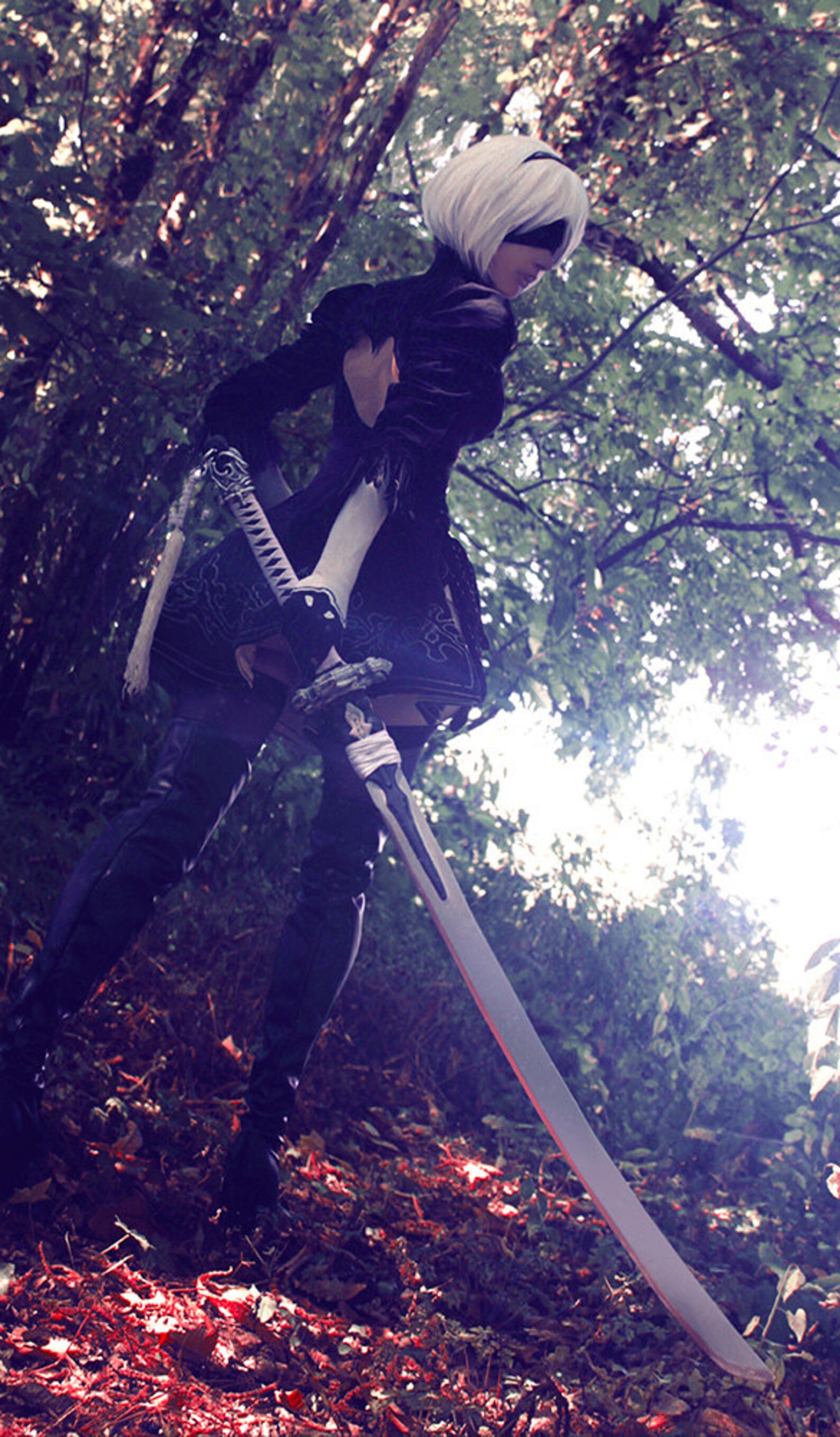 NieR: Automata 2B katana Virtuous Contract | Etsy