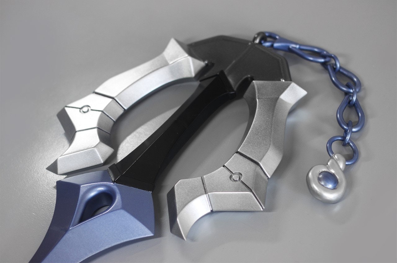 Kingdom Hearts Aqua Rainfell Keyblade - Etsy