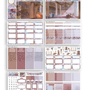 Movie Planner Sticker Kit, Vertical Planner Sticker Kit, Scene Stickers ...