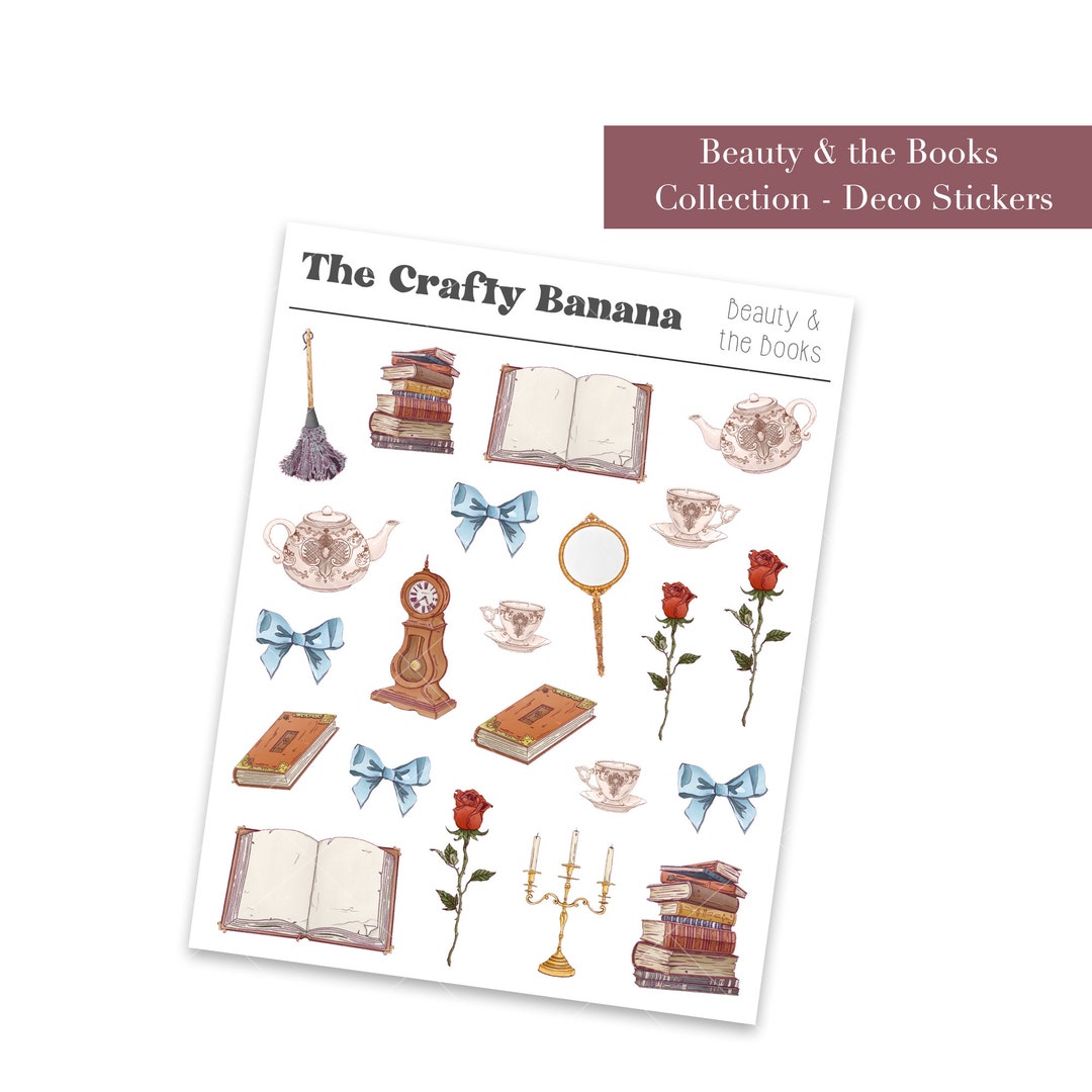 Library Book Planner Stickers, Book Planner Stickers, Bookish Stickers ...