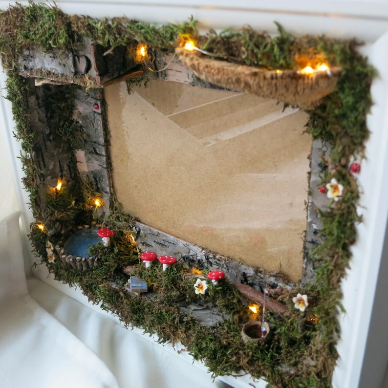 Enchanted Forest Photo Frame, Home Decor, Fairytale, One-of-a-kind ...