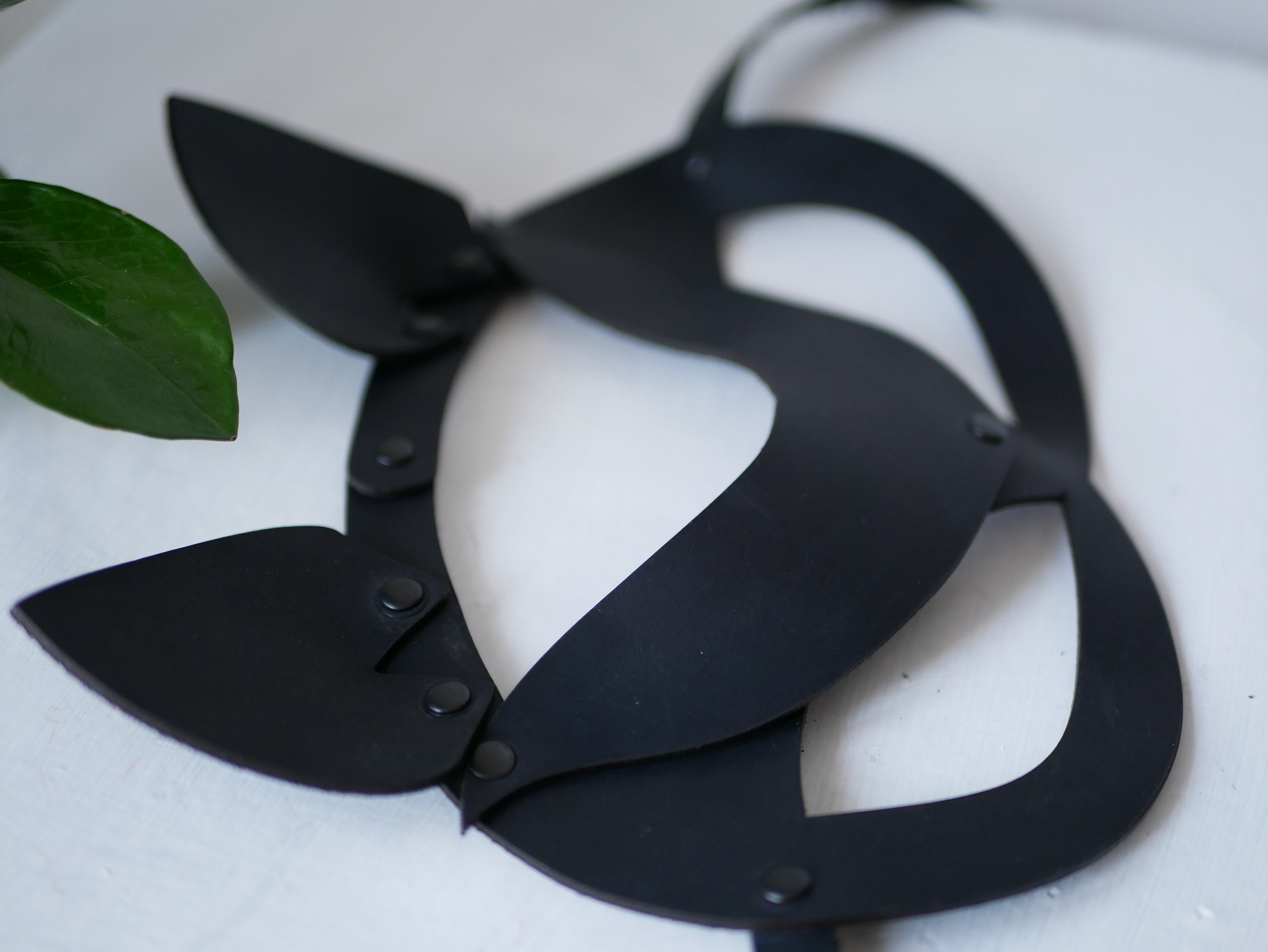 Leather Cat Mask Patterns Cat Mask Pattern Leather Pattern | Etsy