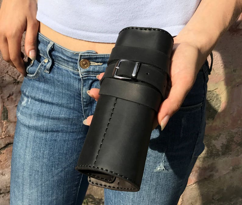 Leather Tool Bag, Stylist Scissor Bag, Hairdresser Gift, Barber Tool ...