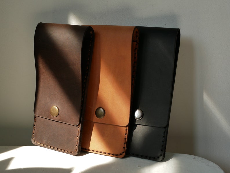 Leather Organizer Minimalist Tool Cover Personalized Leather - Etsy