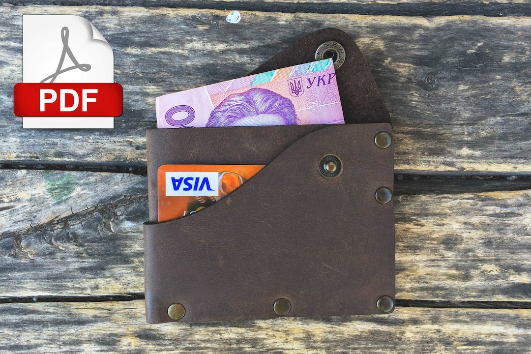 Leather Wallet Patterns, Minimalist Wallet Patterns, Wallet Patterns ...