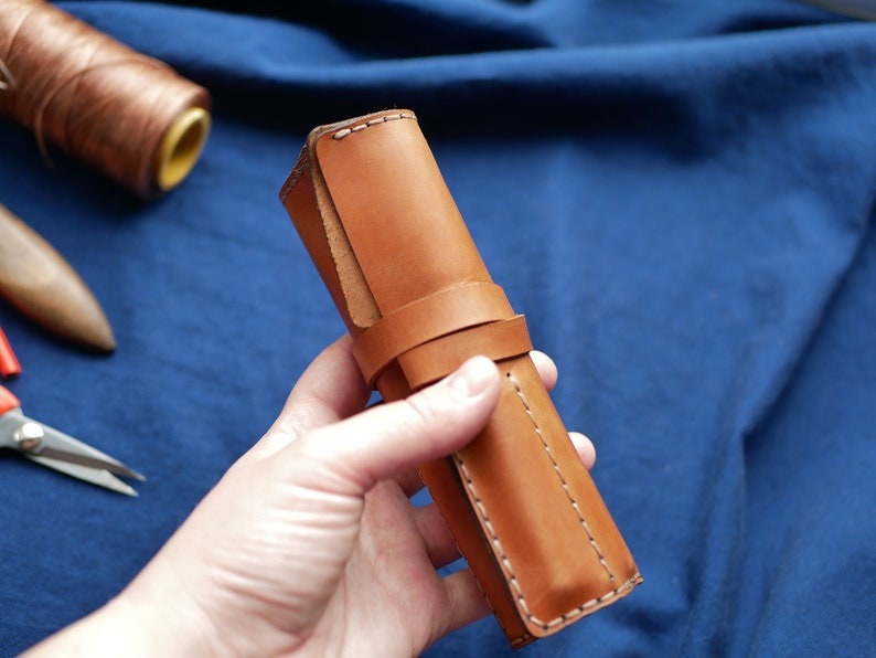 Leather Tool Roll Case Organizer for Tools Leather Tool - Etsy