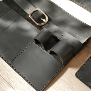 Tool Belt Leather, Barber Belt for Tools, Scissor Case Leather ...