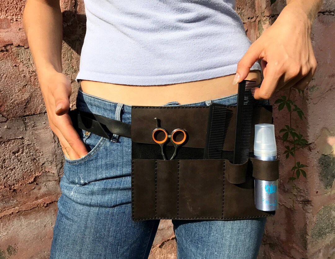 Tool Belt Leather Barber Belt for Tools Scissor Case - Etsy