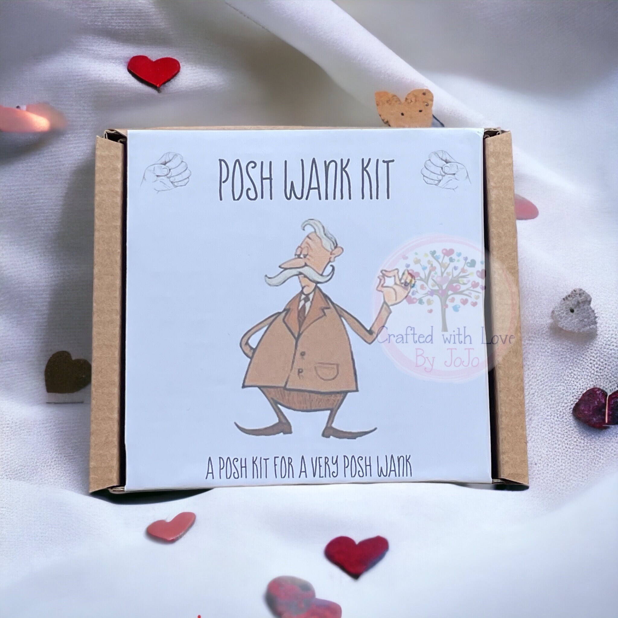 Posh Wank Kit, Funny Rude Joke Gift, Rude Offensive Gift for the Man in ...