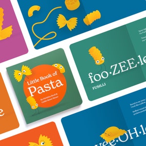 Little Book of Pasta Exploration of Italian Noodle Shapes Read Fun ...