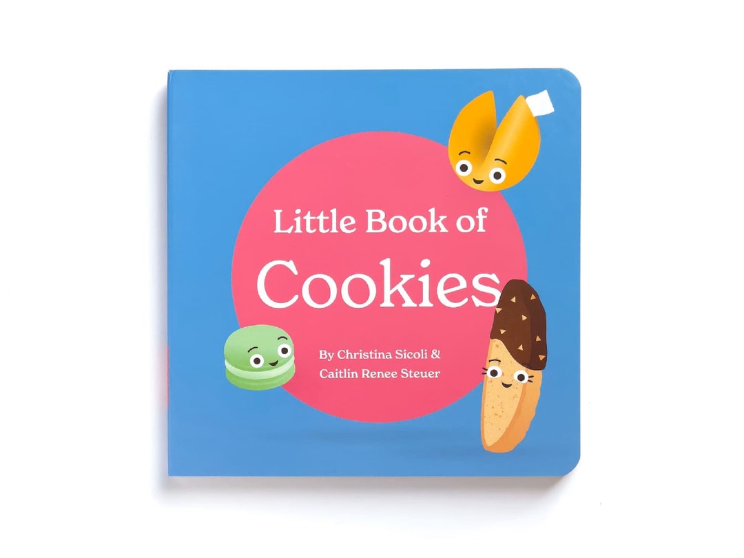 Little Book of Cookies Children's Board Book Poems for Cooking Kid Chef ...