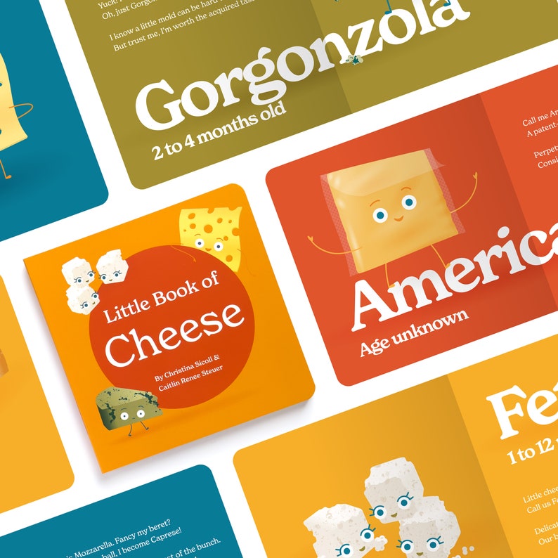 Little Book of Cheese Board Book, Fun Foodie Rhymes - Etsy