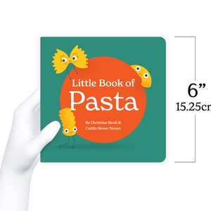 Little Book of Pasta: Exploration of Pasta Shapes for Babies - Etsy