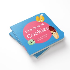 Little Book of Cookies Children's Board Book Poems for Cooking Kid Chef ...