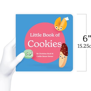 Little Book of Cookies Children's Board Book Poems for Cooking Kid Chef ...