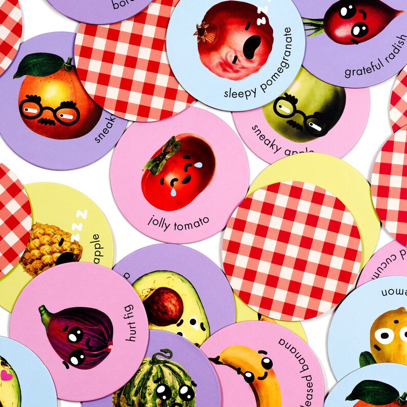 Moody Food - A New Twist Classic Card Games Set of 6 Games for Family ...