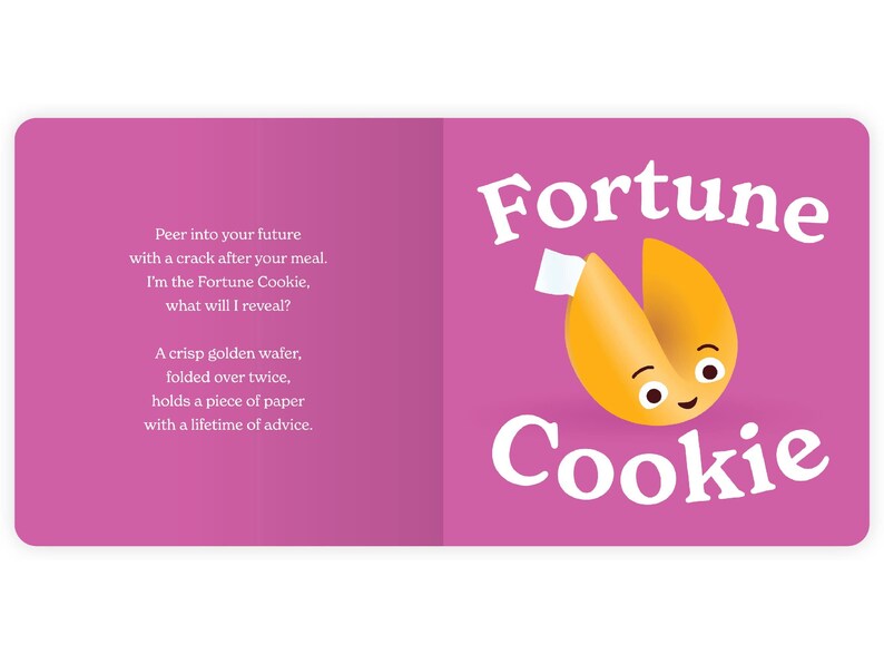 Little Book of Cookies Children's Board Book Poems for Cooking Kid Chef ...