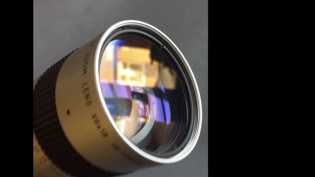 Canon TV Zoom V6 18-108 F:2,5 C-mount in Good Condition - Etsy
