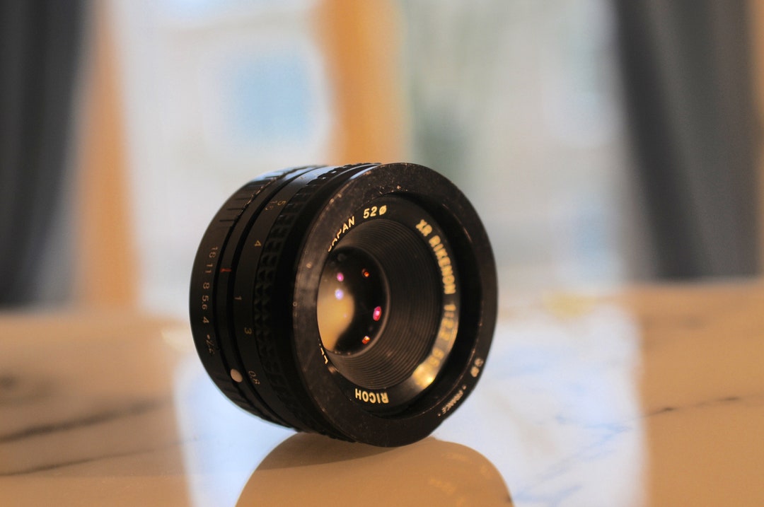 Ricoh XR Rikenon 2.2/ 55mm Prime Lens KPR Mount in Good Condition - Etsy