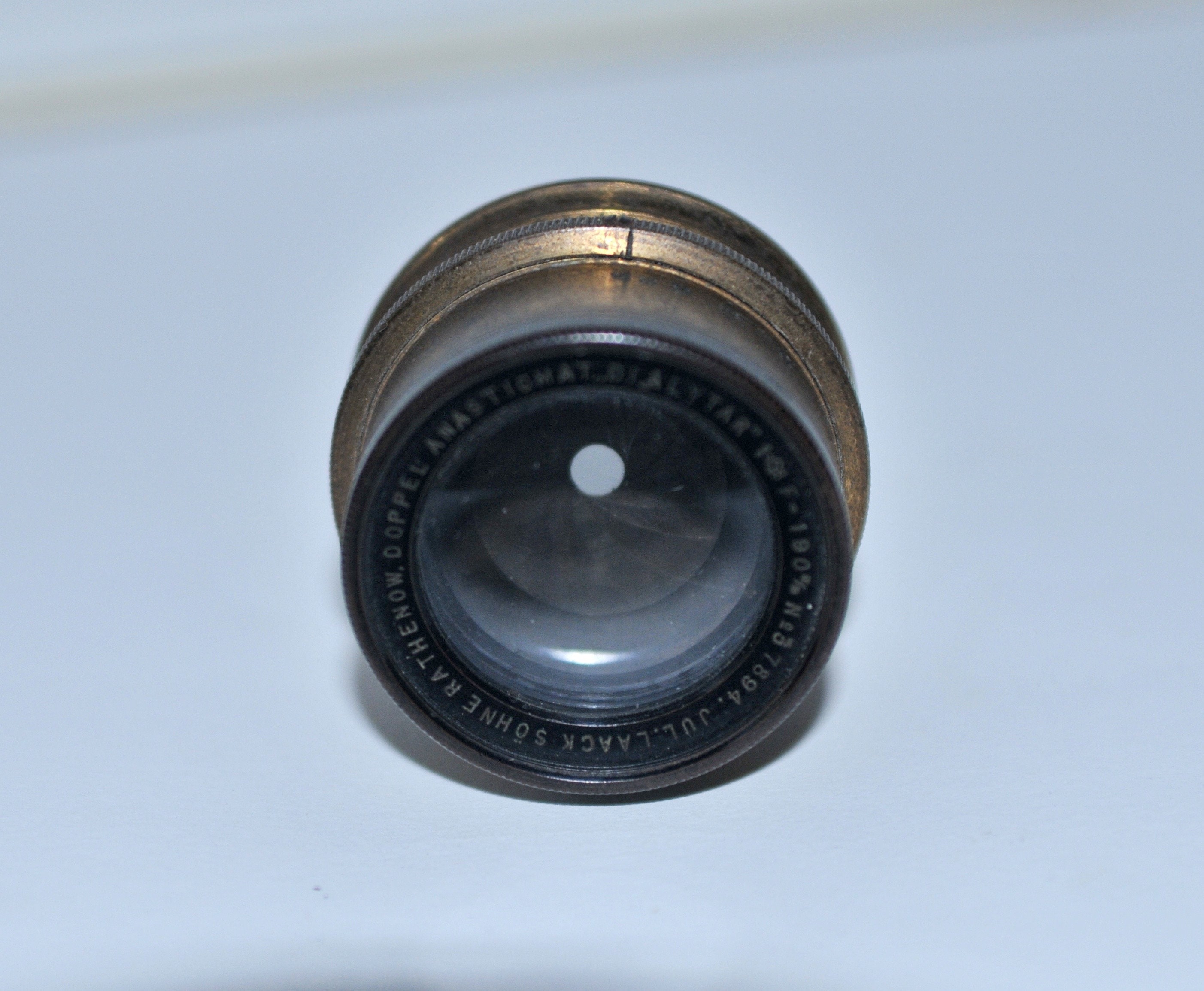 Jul.laack& Sohne Rathenow Doppel Anastigmat DIALYTAR 1:6.8 190mm Lens ...