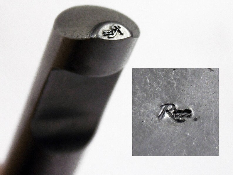 Custom Design Logo Inside Ring Jewelry Stamp - Steel Metal Stamp - Etsy