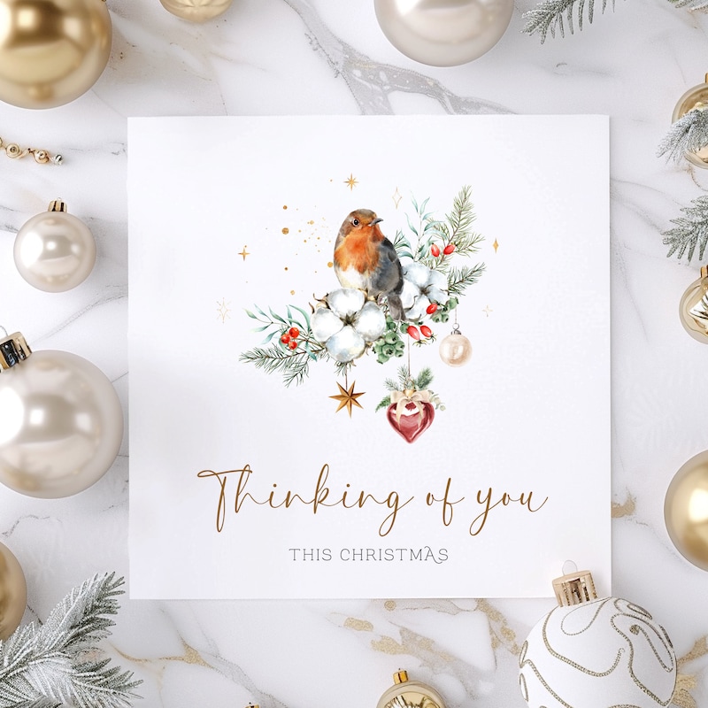 Love Christmas Card - Etsy