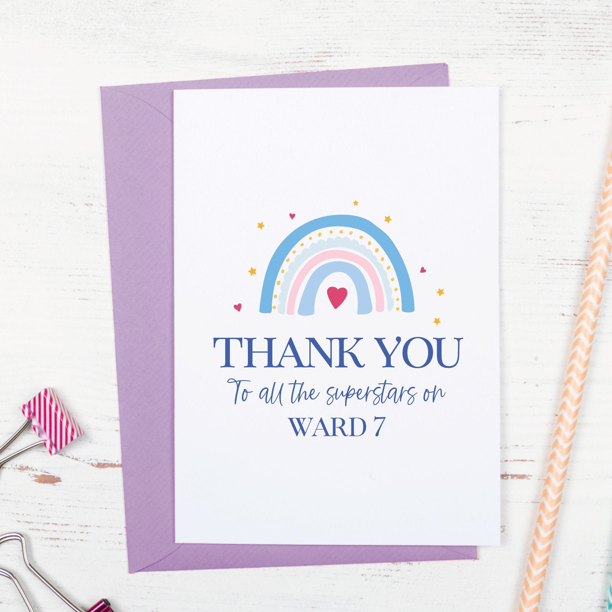 Hospital Appreciation Card NHS Thank You Card NHS Worker - Etsy