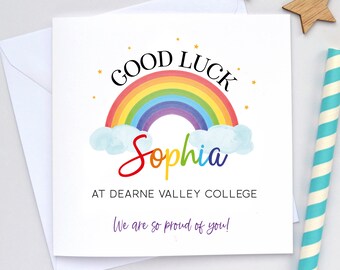 Good Luck Card College - Etsy