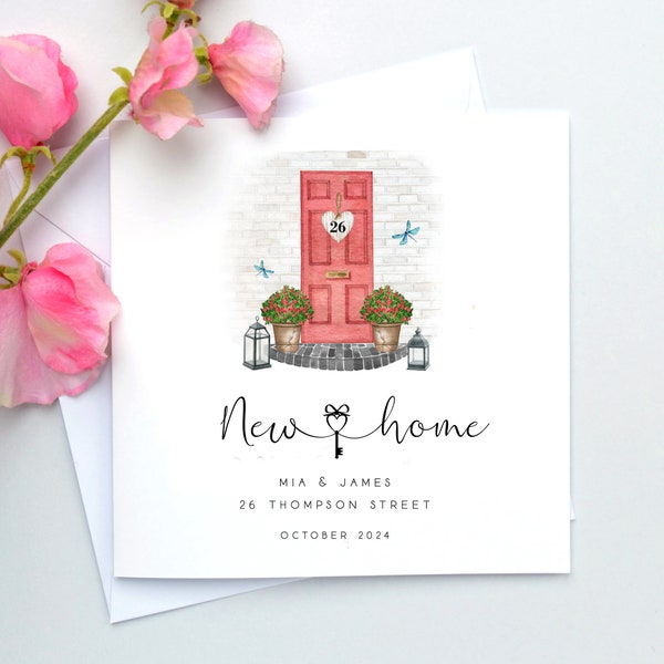 First Home Together Card Personalised Moving House Card - Etsy